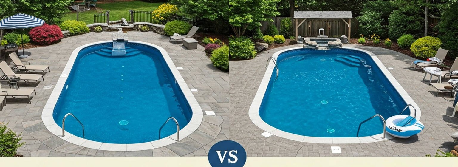 Gunite vs. Fiberglass Pools | Custom Backyard Pool | Pool Expert | THE ...