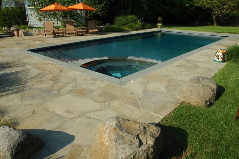 Poolside Landscape Design Ideas | Backyard Pool Design | THE PROS, INC.